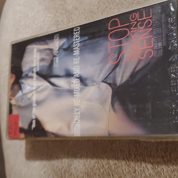 Talking Heads | Media | Talking Heads Stop Making Sense Vhs | Poshmark